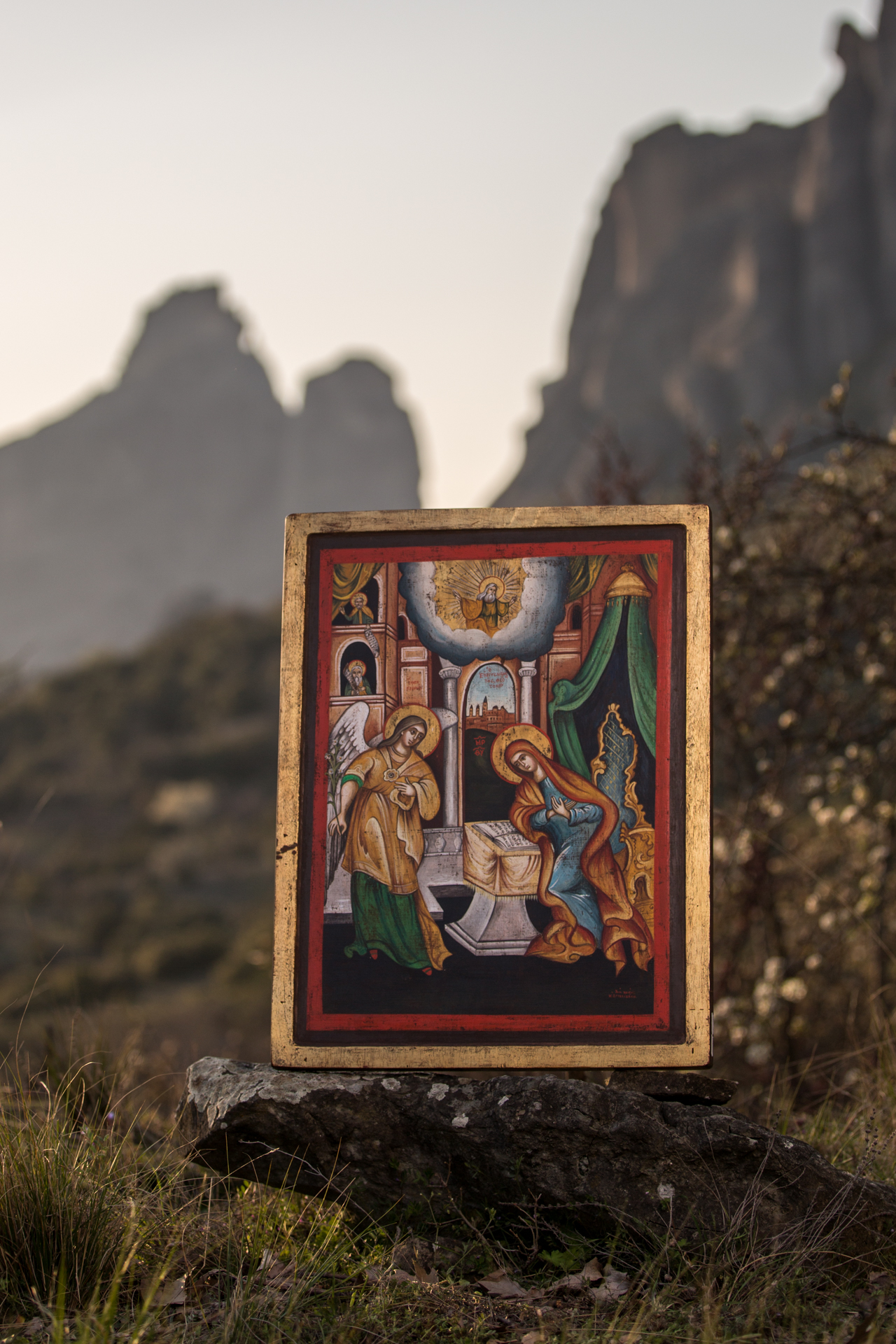 Ο Ευαγγελισμός της Θεοτόκου - Meteora Icons